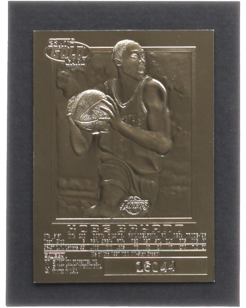 Kobe Bryant 1996-97 Feel The Game E-X2000 23K Gold Card RC #15329 ...