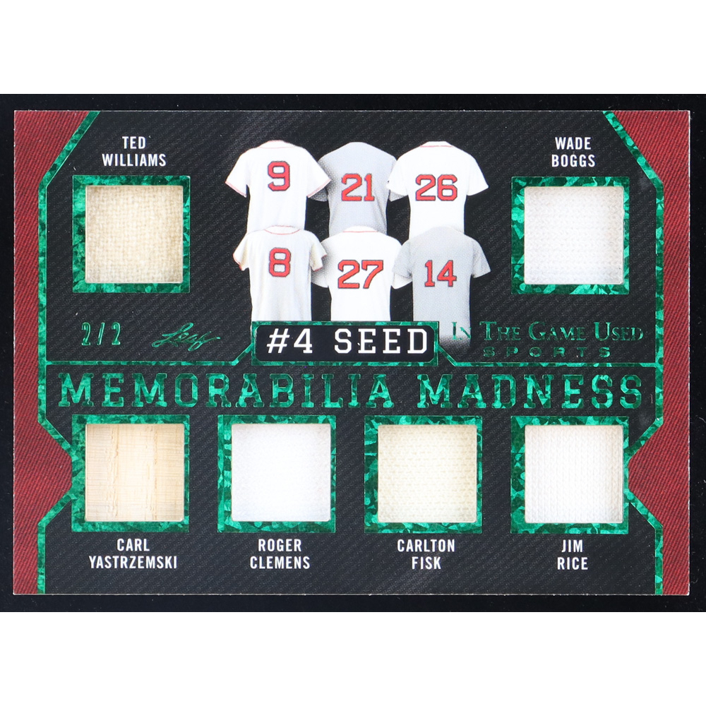 Ted Williams / Carl Yastrzemski / Roger Clemens / Carlton Fisk / Wade ...