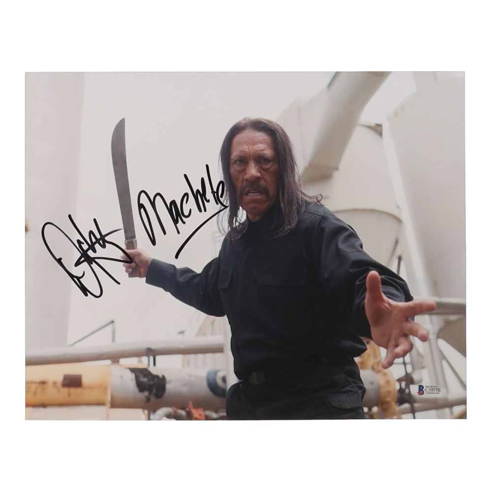 Danny Trejo Signed "Machete" 11x14 Photo Inscribed "Machete" (Beckett) | Pristine Auction