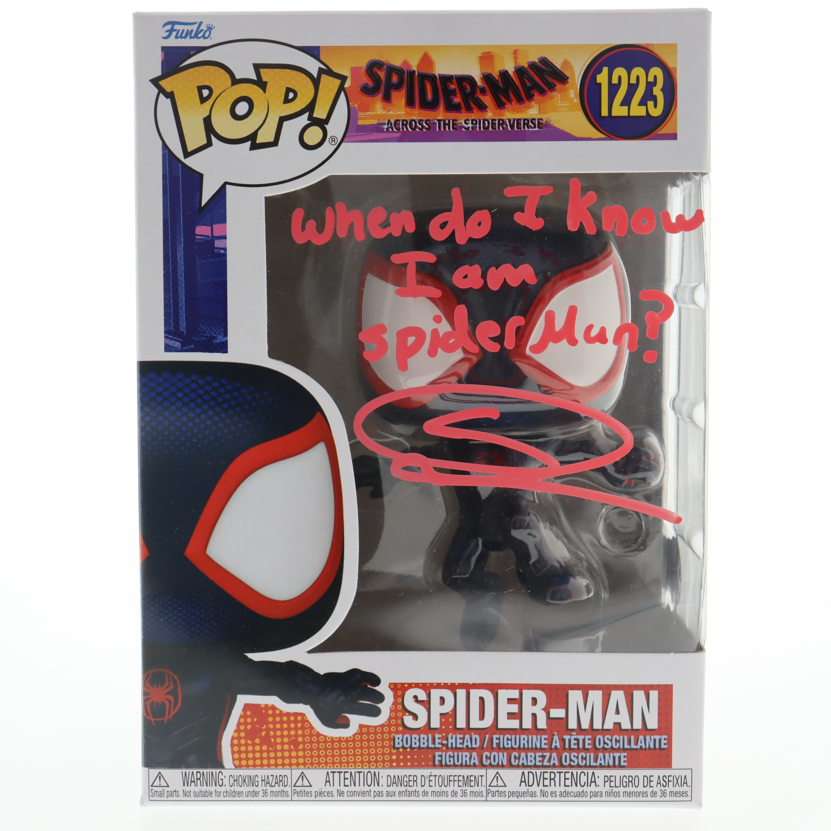 Shameik Moore Signed "Spider-Man: Across The Spider-Verse" #1223 Spider ...