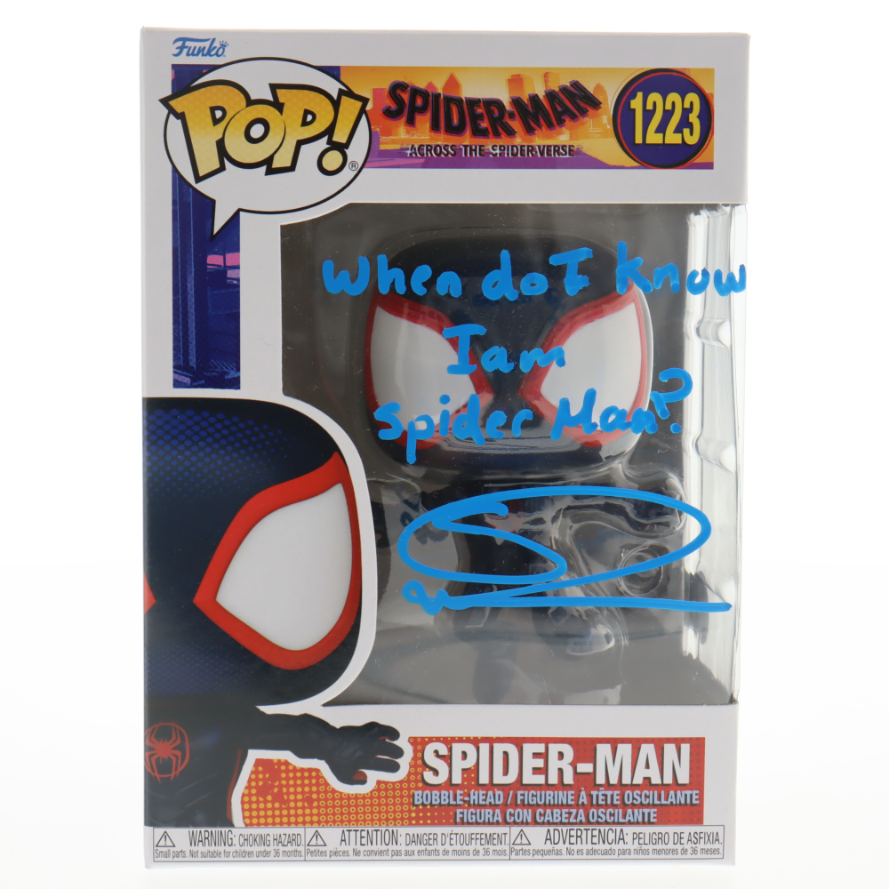 Shameik Moore Signed "Spider-Man: Across The Spider-Verse" #1223 Spider ...