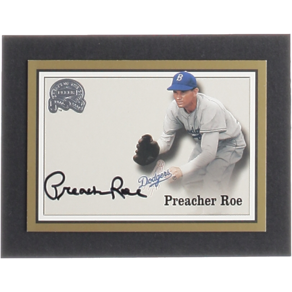 Preacher Roe 2000 Greats of the Game Autographs #70 | Pristine Auction