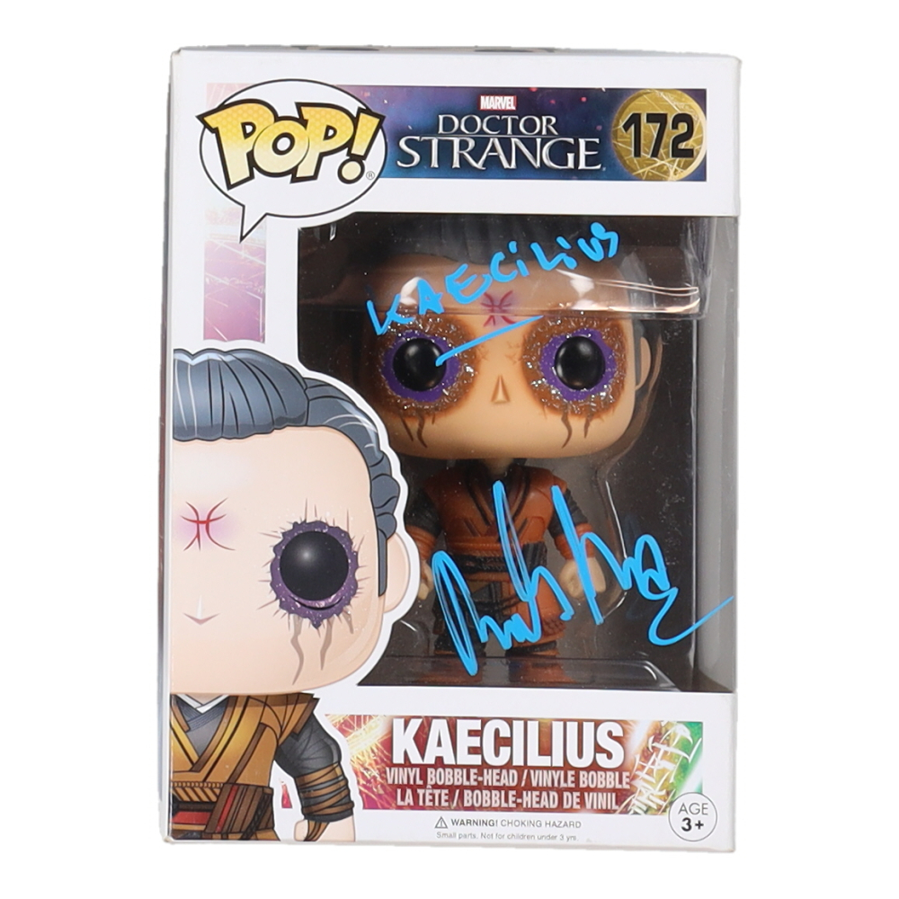 Mads Mikkelsen Signed "Doctor Strange" #172 Kaecilius Funko Pop! Vinyl Figure (PSA) | Pristine ...