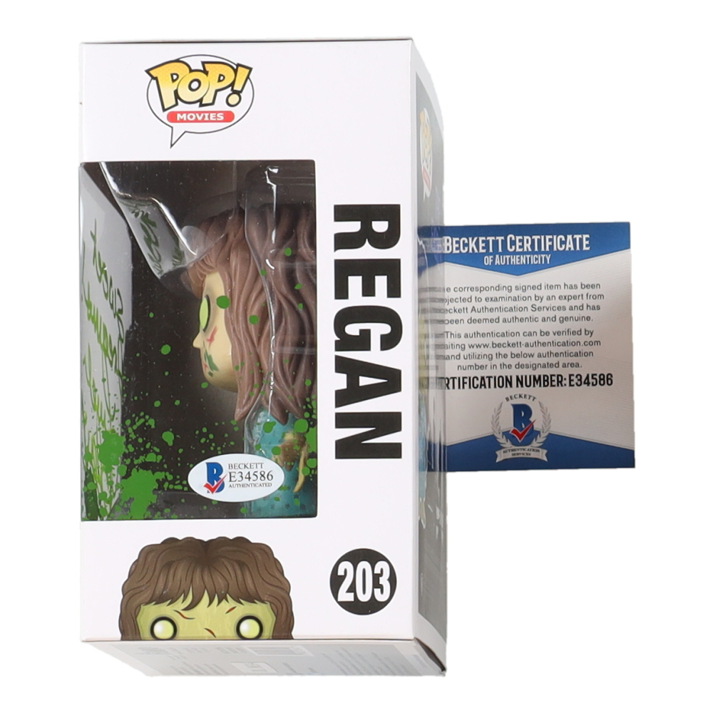 Linda Blair Signed "The Exorcist" #203 Regan Funko Pop! Vinyl Figure ...
