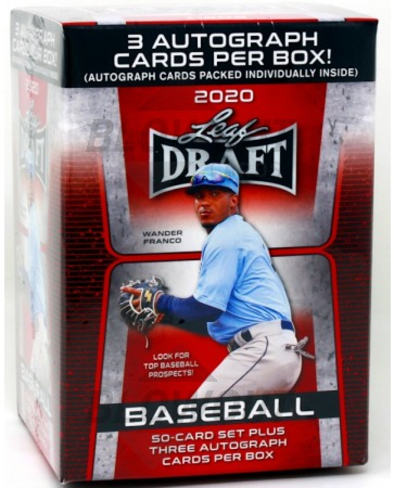 2020 Leaf Draft Baseball Blaster Box with (53) Cards | Pristine Auction