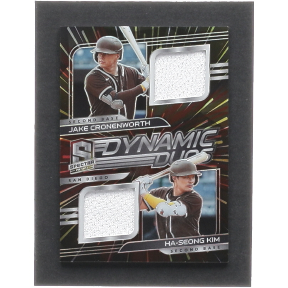 Jake Cronenworth / Ha-Seong Kim 2021 Panini Spectra Dynamic Duos ...