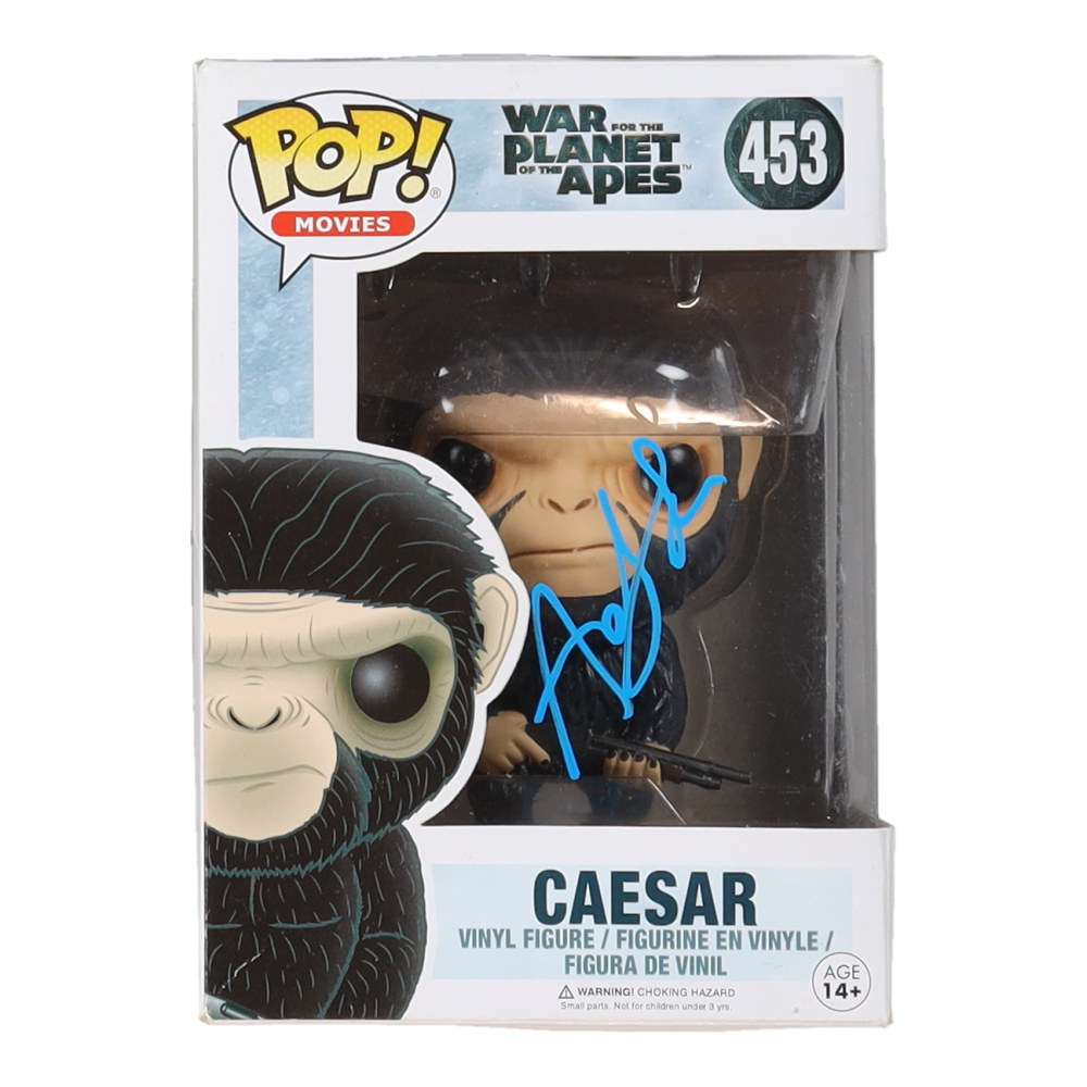 Andy Serkis Signed "War for the Planet of the Apes" #453 Caesar Funko ...