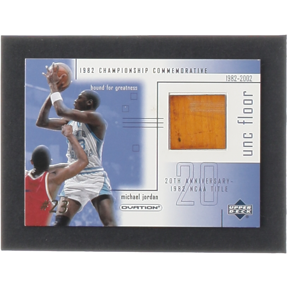 Michael Jordan 2001-02 Upper Deck Ovation MJ UNC Memorabilia #MJF5 ...