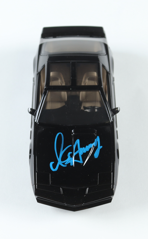 David Hasselhoff Signed "Knight Rider" 1:24 Diecast Car (Beckett ...