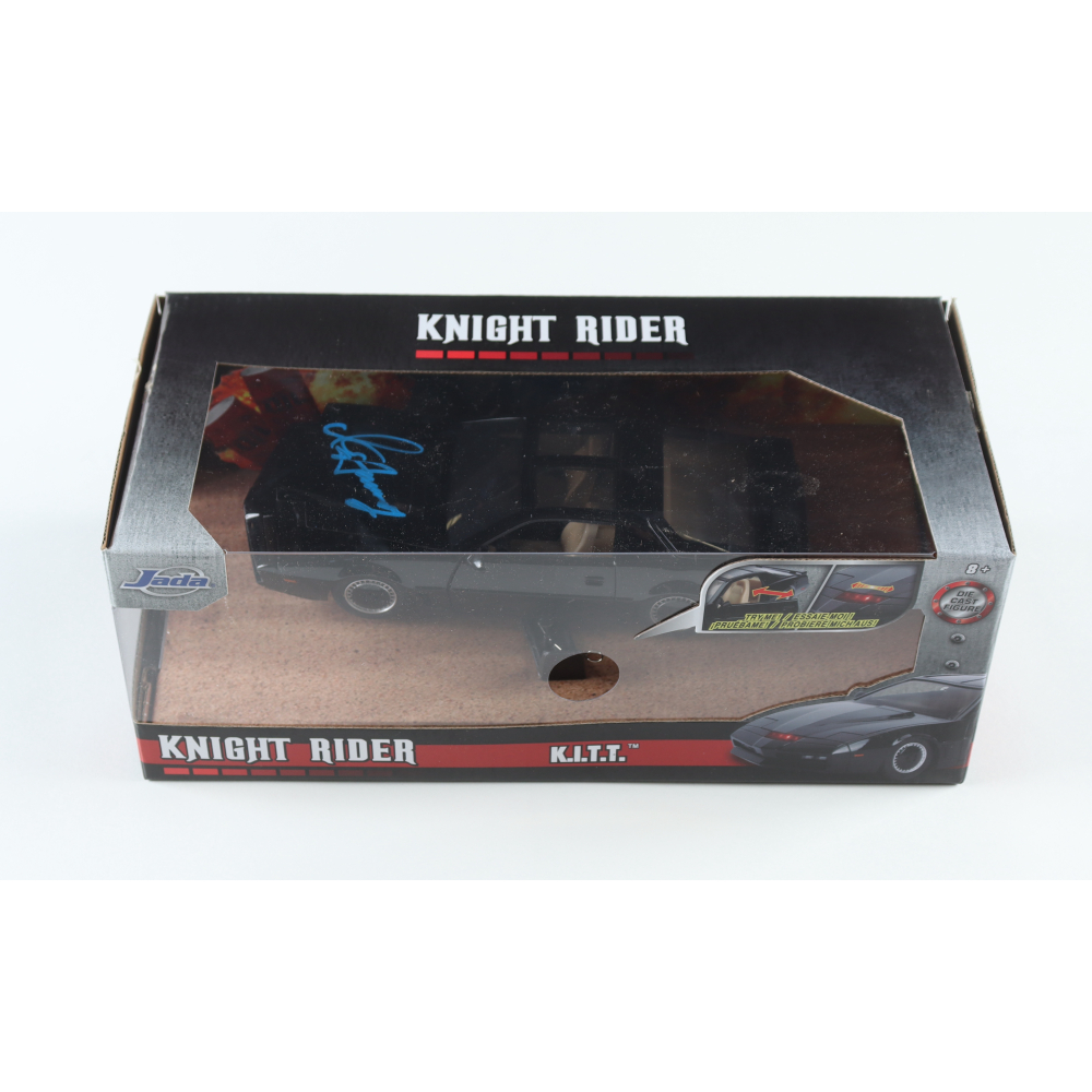 David Hasselhoff Signed "Knight Rider" 1:24 Diecast Car (Beckett ...