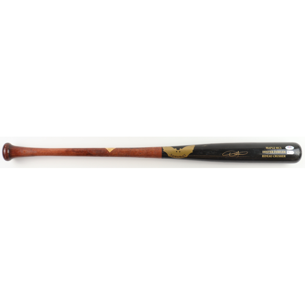 Dexter Fowler Signed Sam Bat Baseball Bat (PSA & MLB) | Pristine Auction