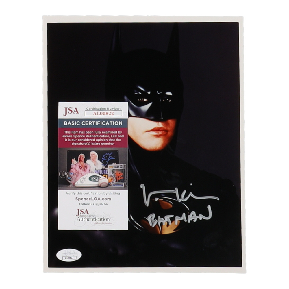 Val Kilmer Signed "Batman Forever" 8x10 Photo Inscribed "Batman" (JSA) | Pristine Auction
