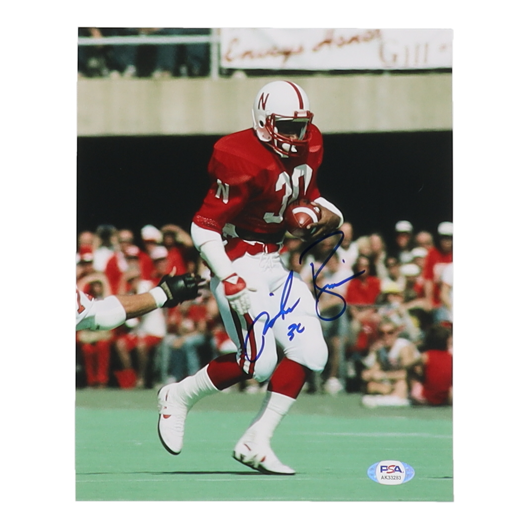 Mike Rozier Signed Nebraska Cornhuskers 8x10 Photo (PSA) | Pristine Auction