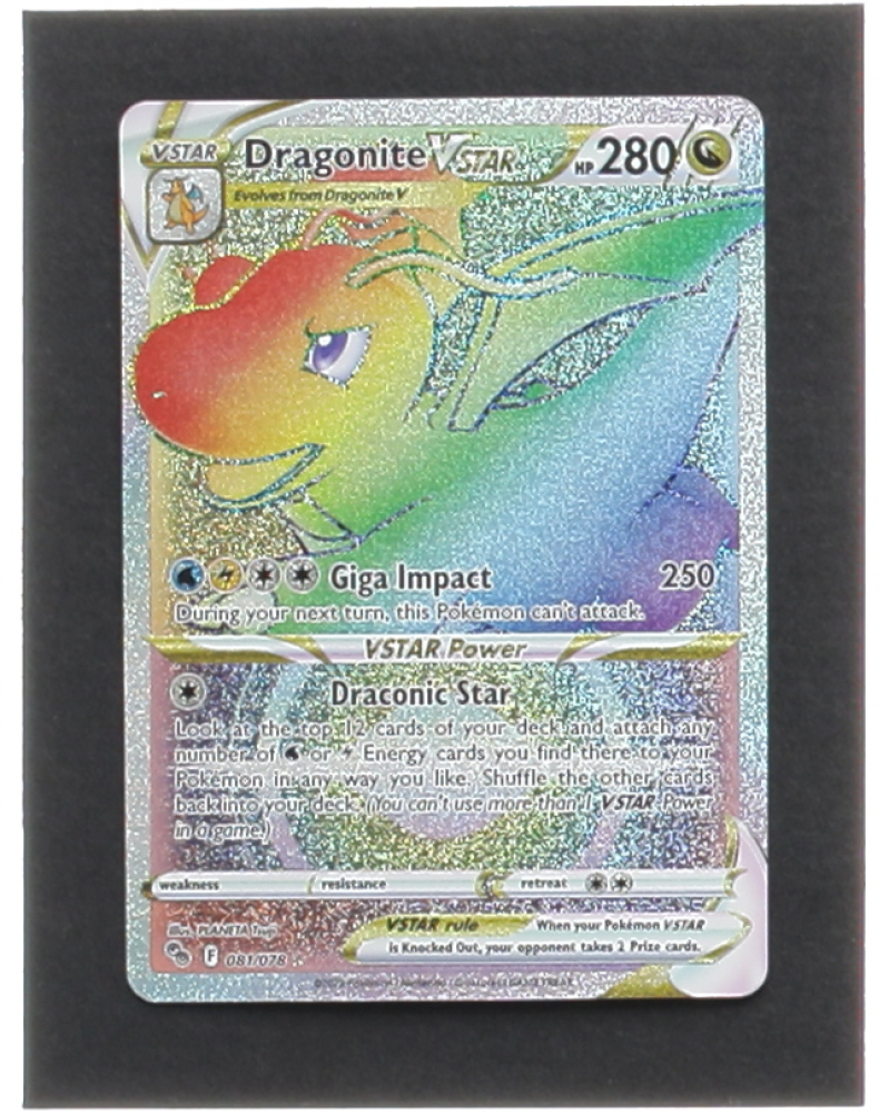 Dragonite VSTAR 2022 Pokemon GO #81 | Pristine Auction
