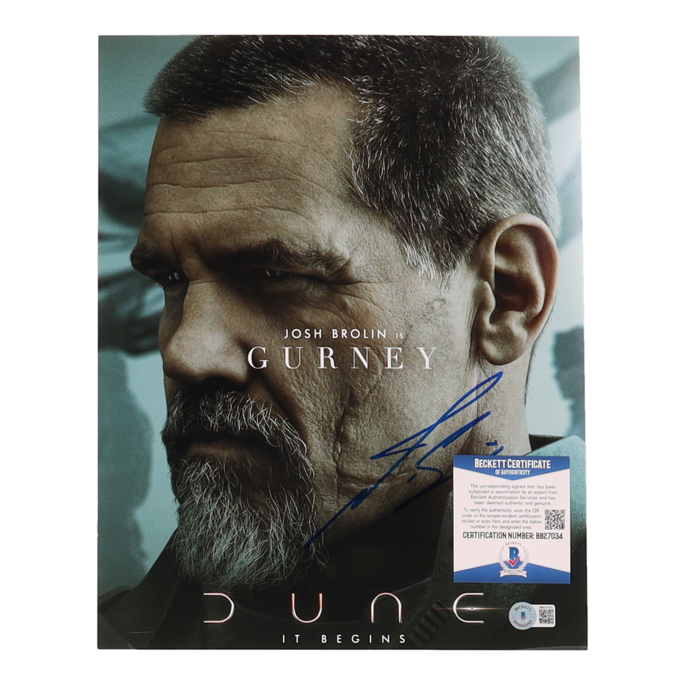 Josh Brolin Signed "Dune" 11x14 Photo (Beckett) | Pristine Auction