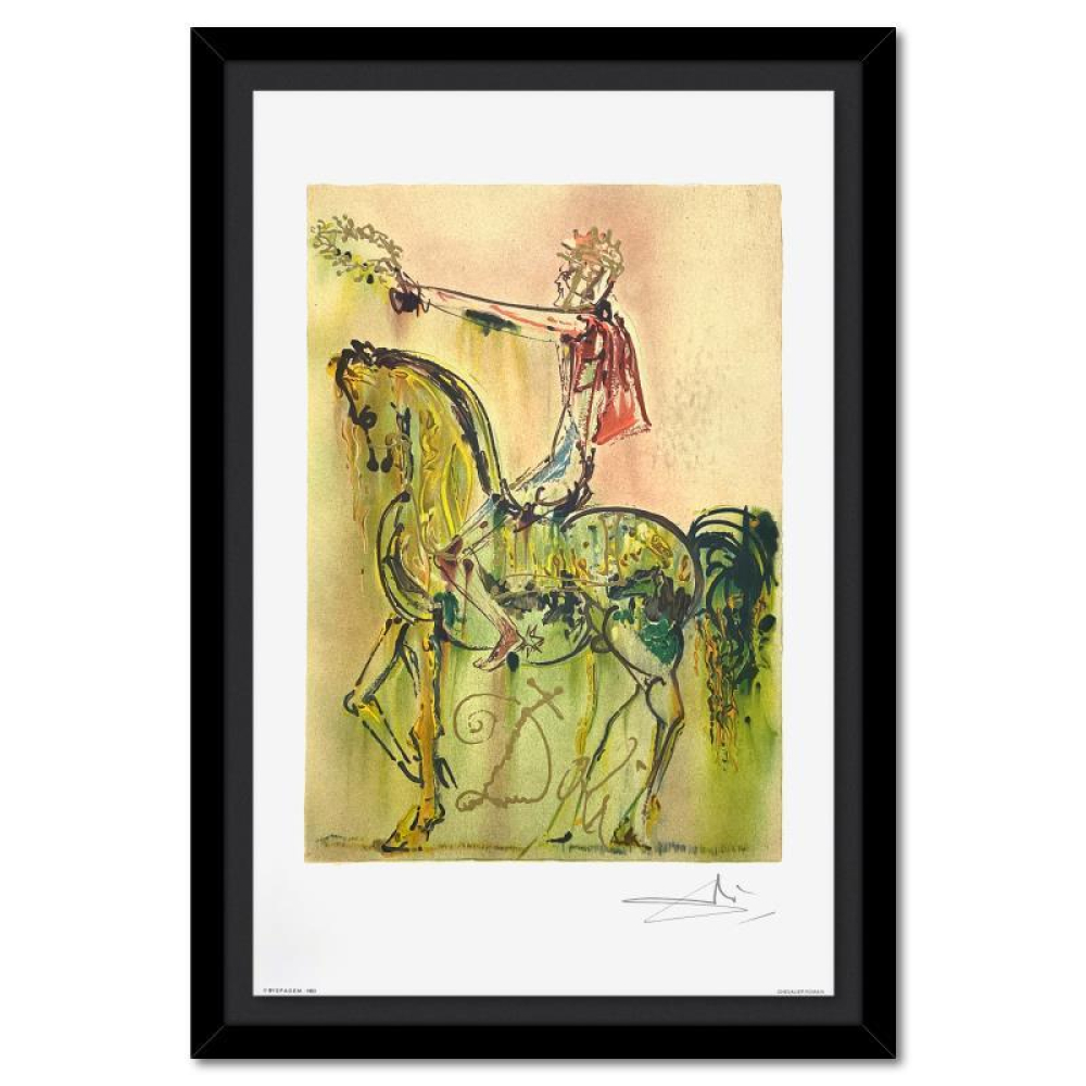 "Chevalier Romain (The Roman Cavalier)" LE 20x28 Custom Framed ...