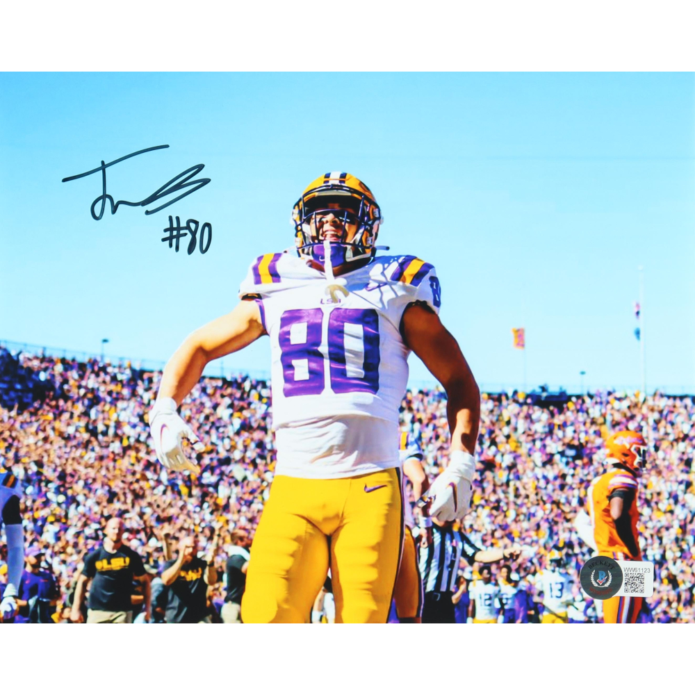 Jack Bech Signed LSU Tigers 8x10 Photo (Beckett) | Pristine Auction