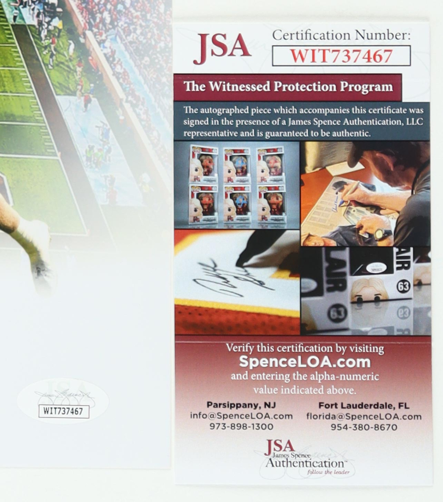 Austin Stogner Signed Oklahoma Sooners 8x10 Photo (JSA) | Pristine Auction