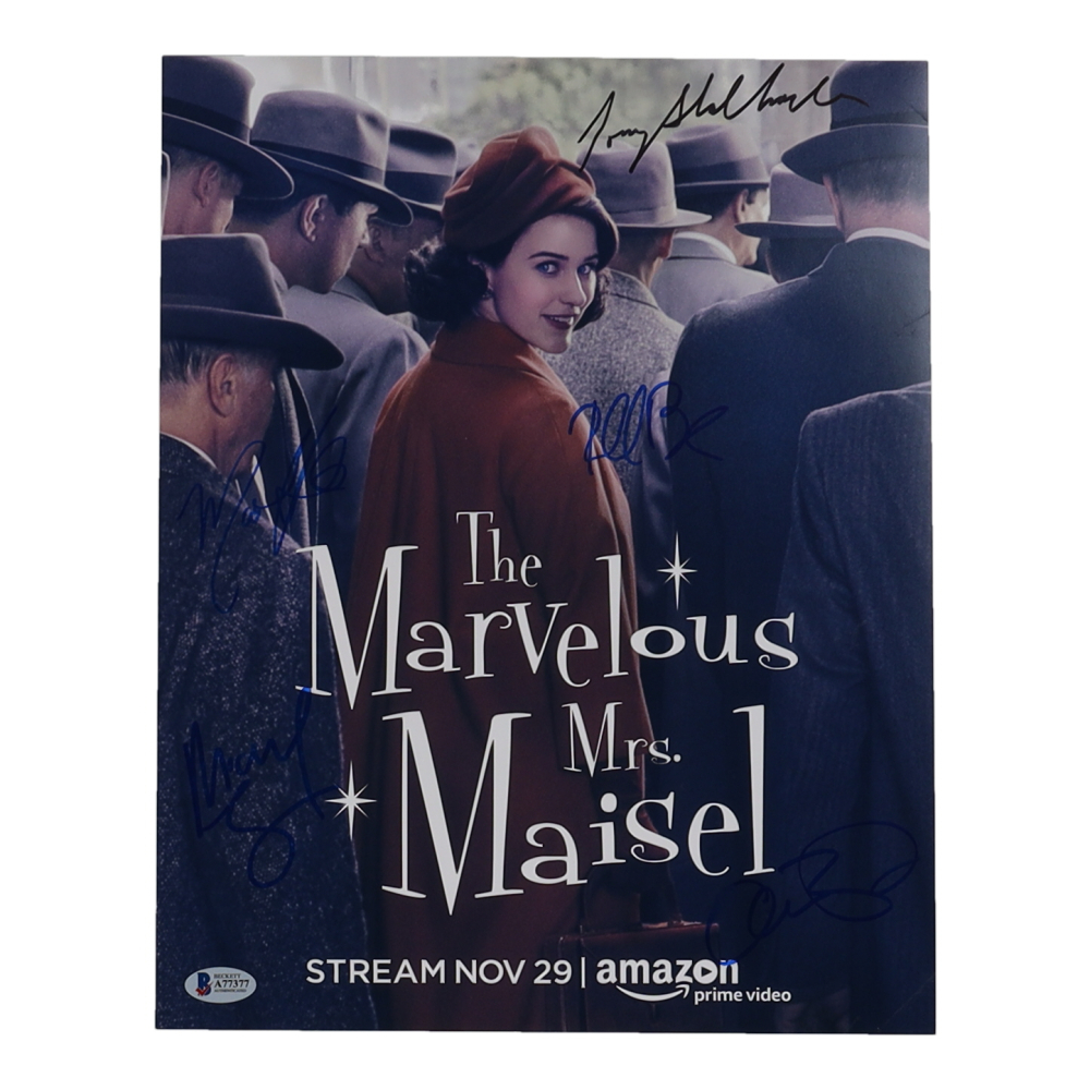 "The Marvelous Mrs. Maisel" 11x14 Photo Cast-Signed by Rachel Brosnahan, Alex Borstein, Michael ...