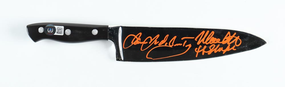 James Jude Courtney & Nick Castle Signed "Halloween Kills" Knife ...