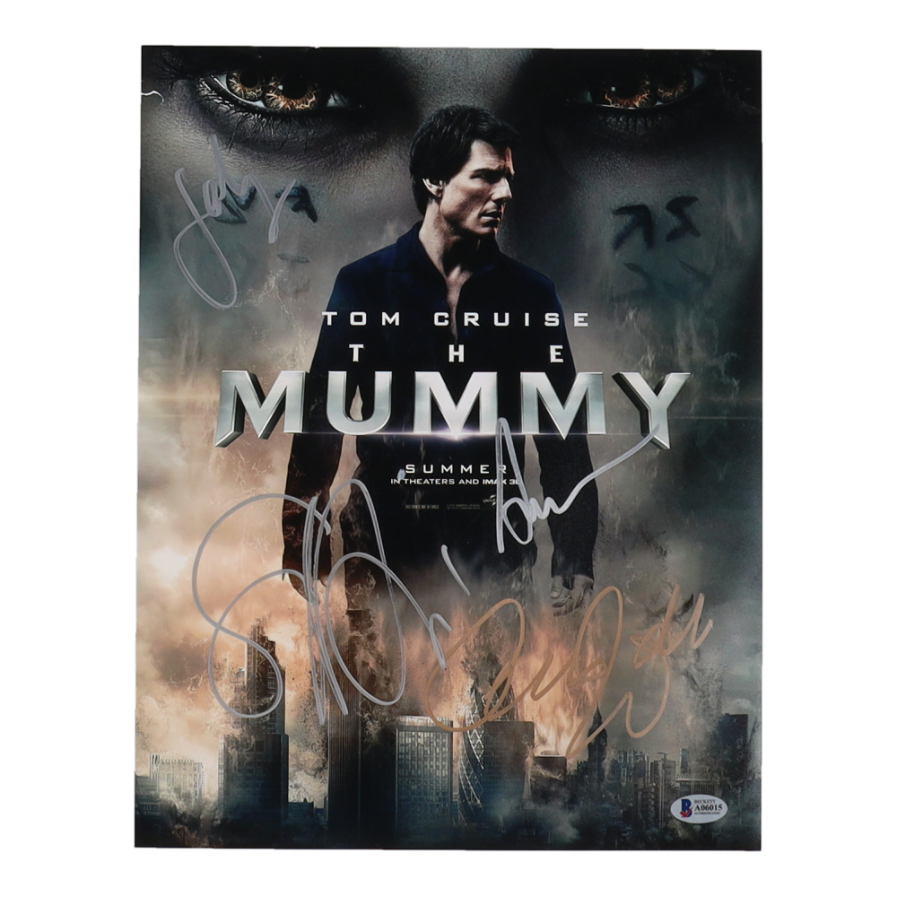 "The Mummy" 11x14 Photo Cast-Signed by Sofia Boutella, Annabelle Wallis ...