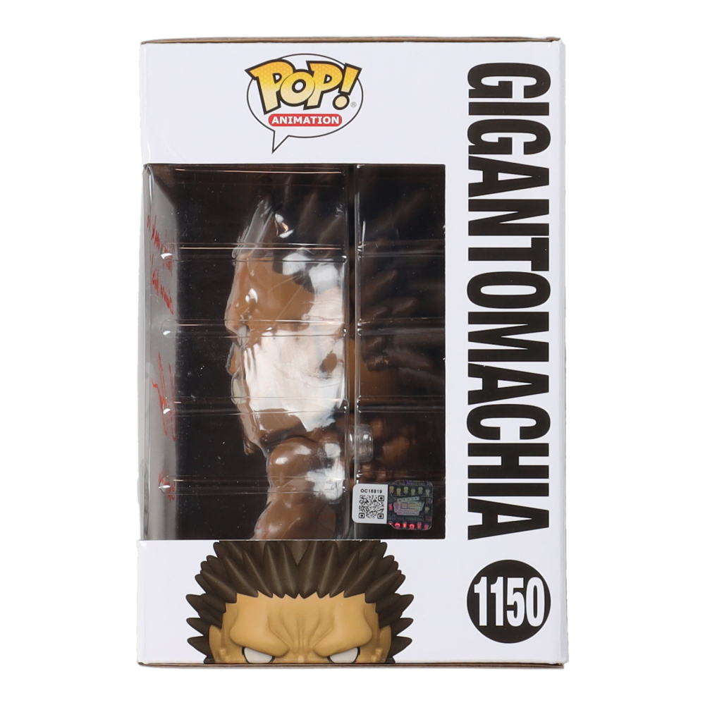 Cris George Signed "My Hero Academia" #1150 Gigantomachia Funko Pop ...