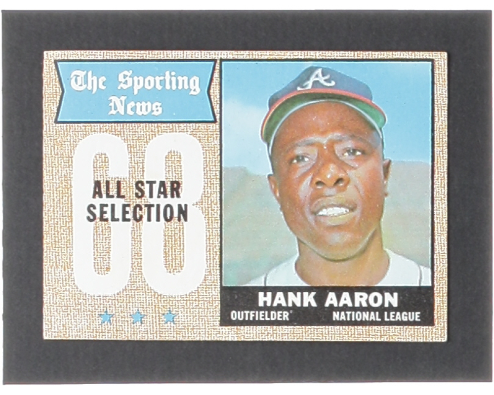 Hank Aaron 1968 Topps #370 AS | Pristine Auction