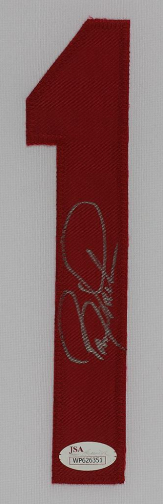 Barry Larkin Signed Custom Framed Jersey Display (JSA) | Pristine Auction