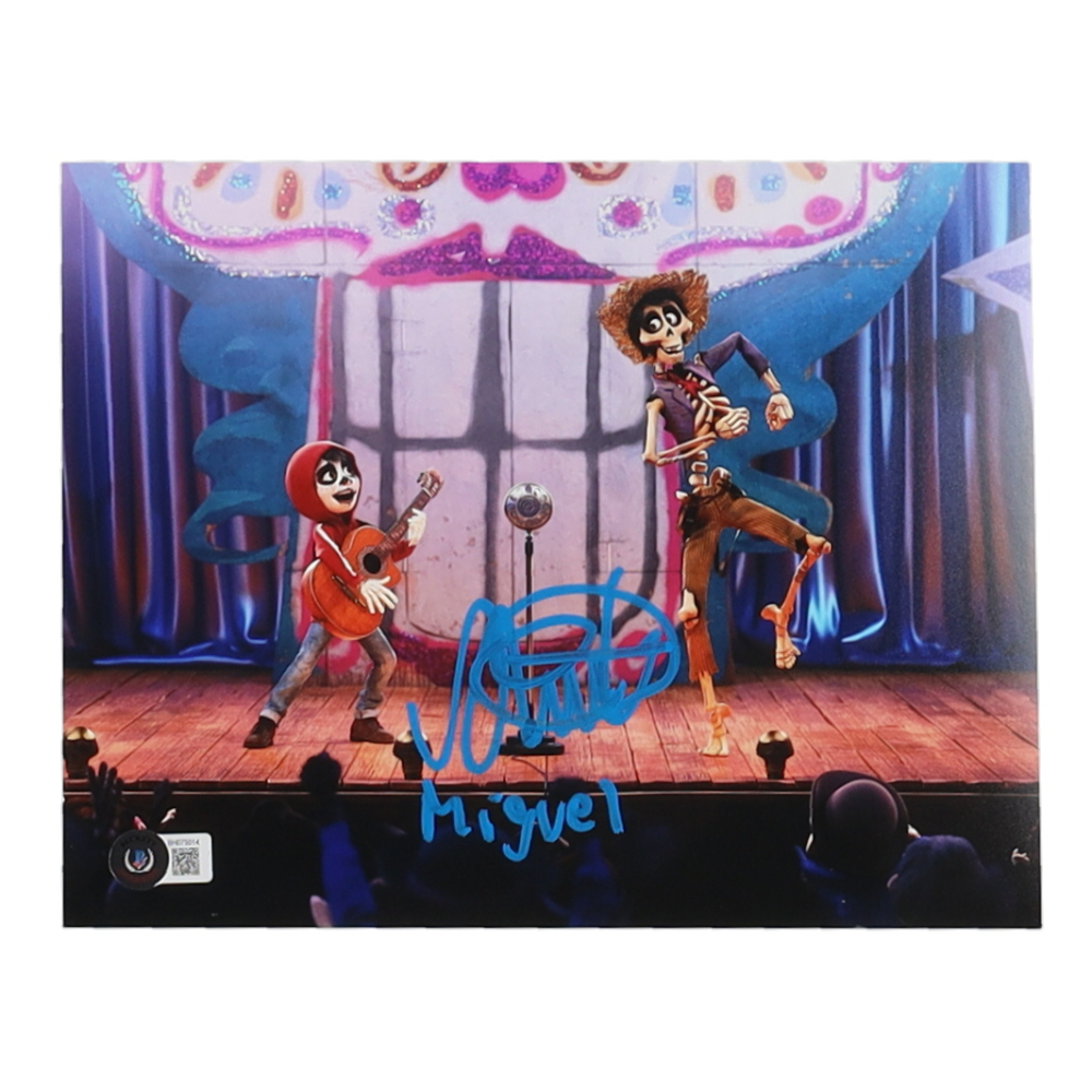 Anthony Gonzalez Signed "Coco" 8x10 Photo Inscribed "Miguel" (Beckett ...