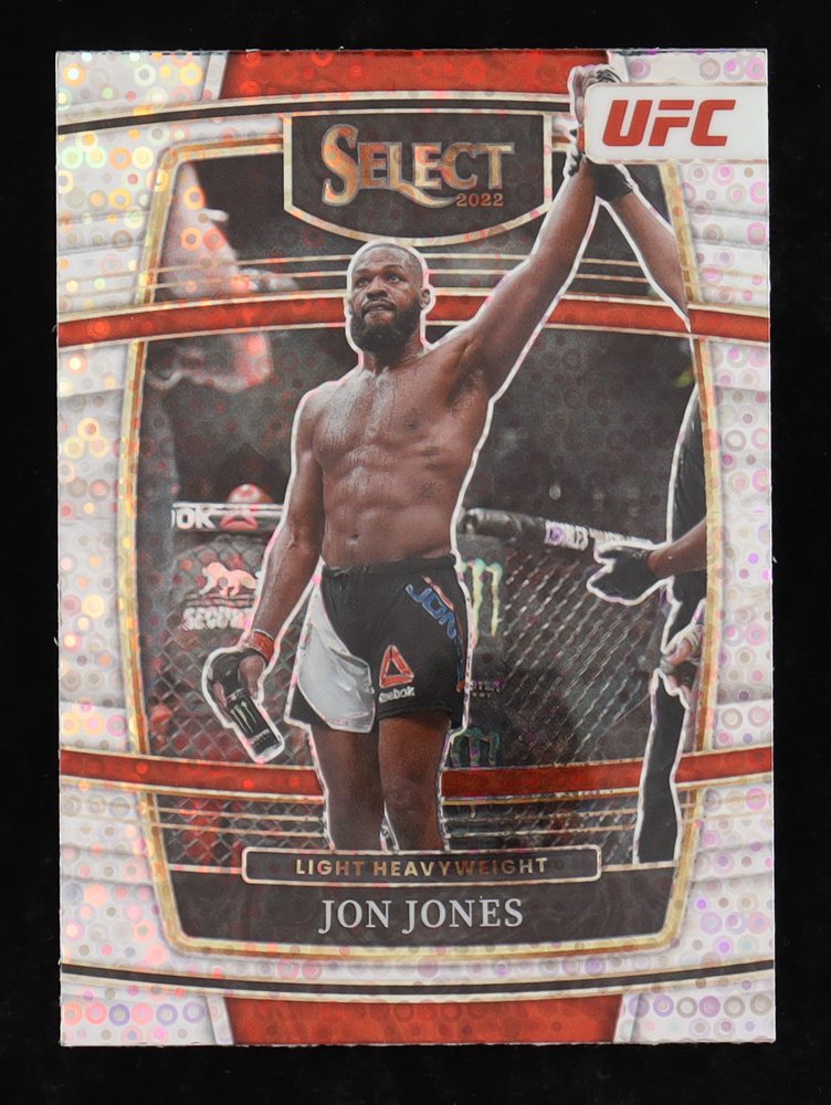 Jon Jones 2022 Select UFC Prizms Disco #55 | Pristine Auction