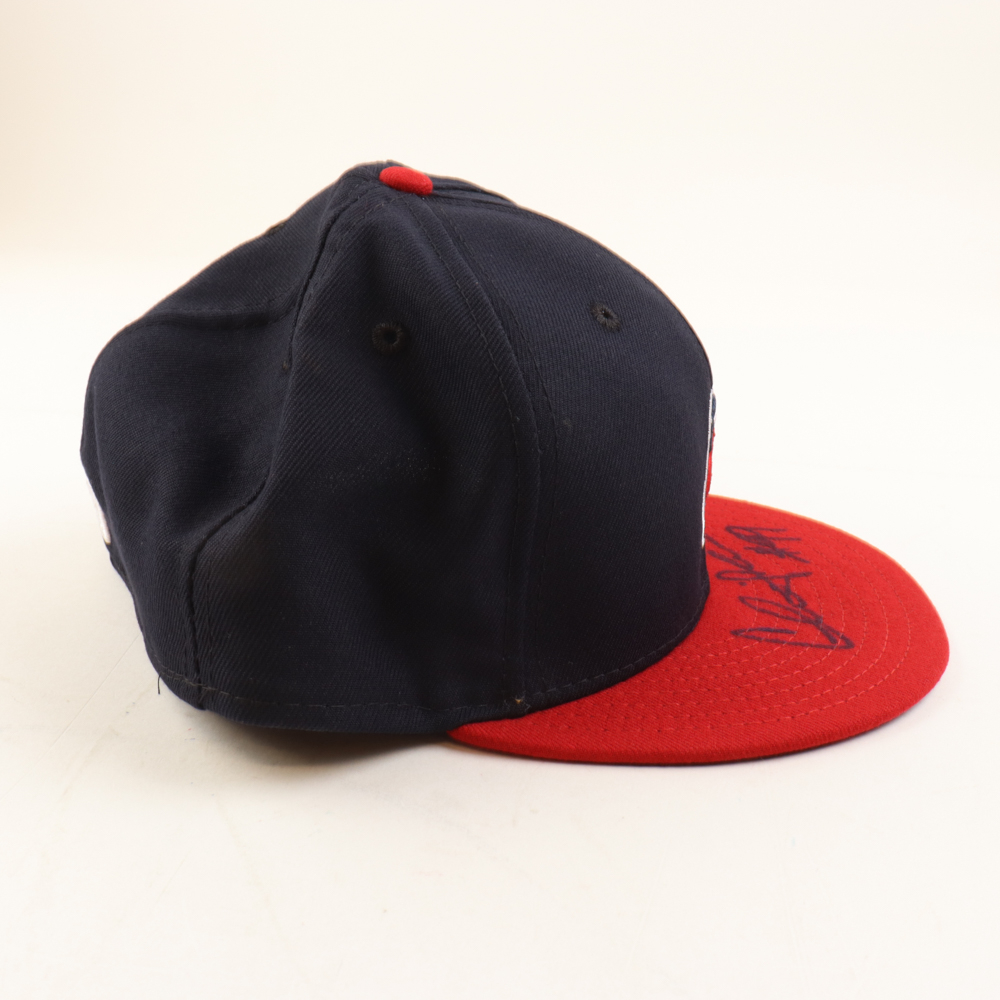 Charlie Sheen Signed Braves Logo New Era Fitted Hat (PSA) | Pristine ...