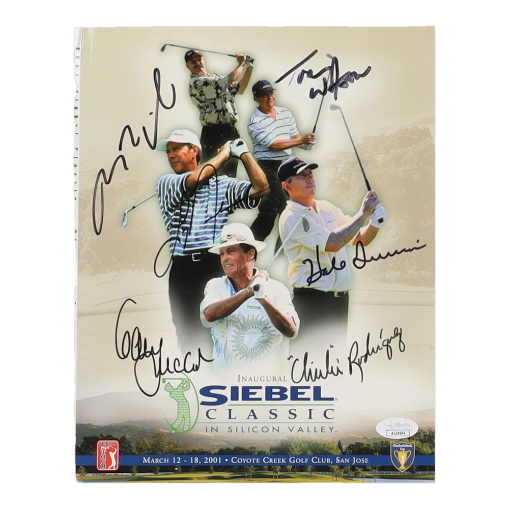 8x12 Photo Signed by (6) with Chi Chi Rodriguez, Tom Watson, Hale Irwin ...
