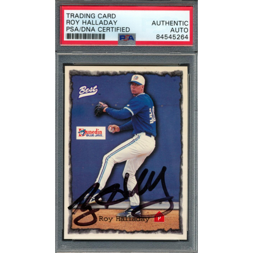 Roy Halladay Signed 1997 Best #15 RC (PSA Auto) | Pristine Auction