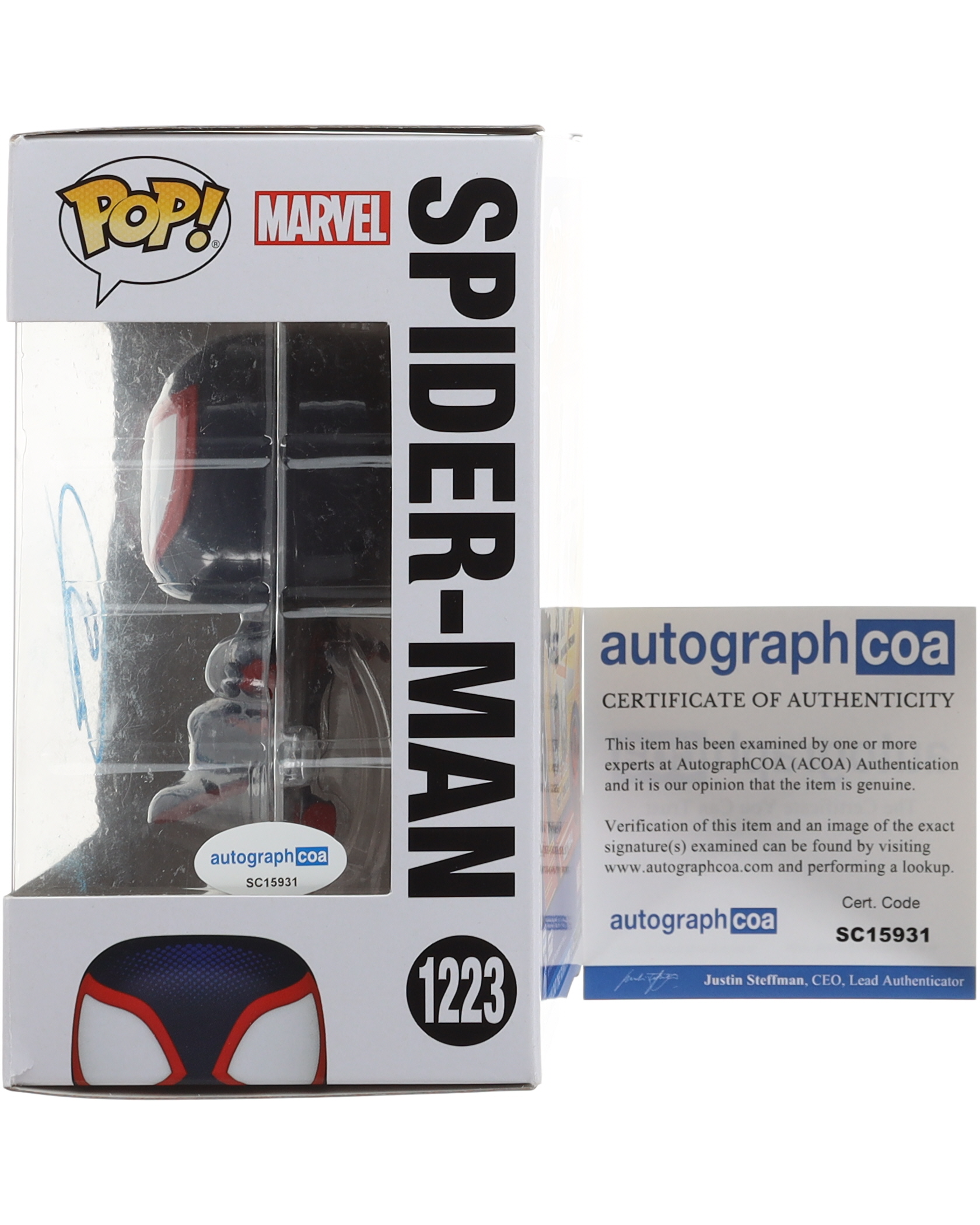 Shameik Moore Signed "Spider-Man: Across The Spider-Verse" #1223 Spider ...