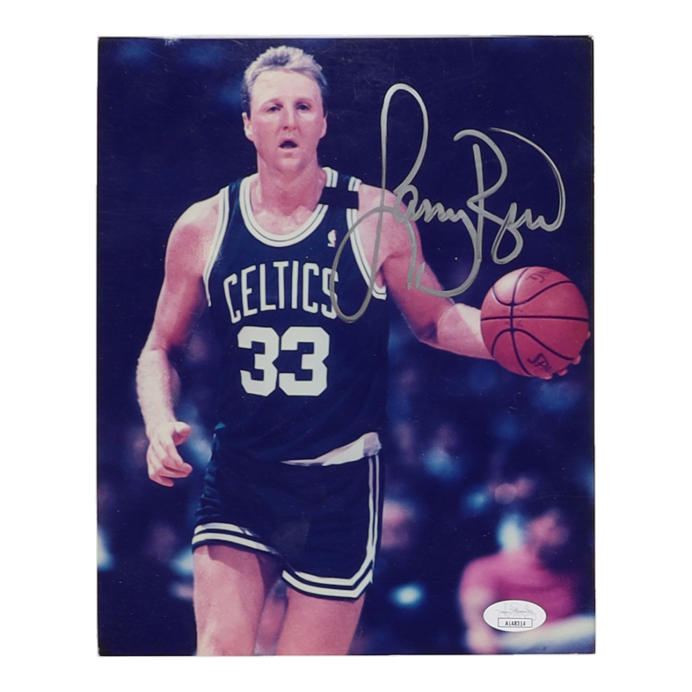 Larry Bird Signed Celtics 8x10 Photo (JSA) | Pristine Auction