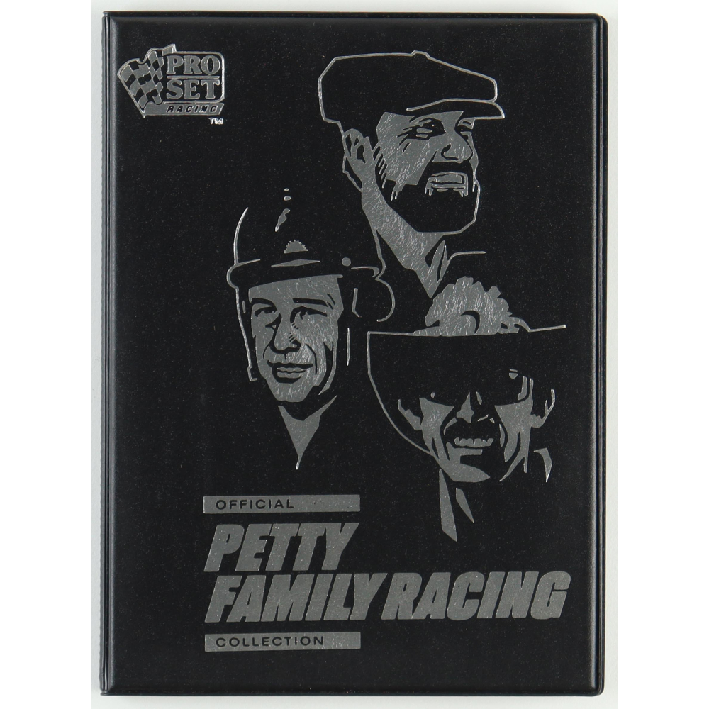 Richard Petty Signed "Petty Family Racing Collection" Card Book with ...