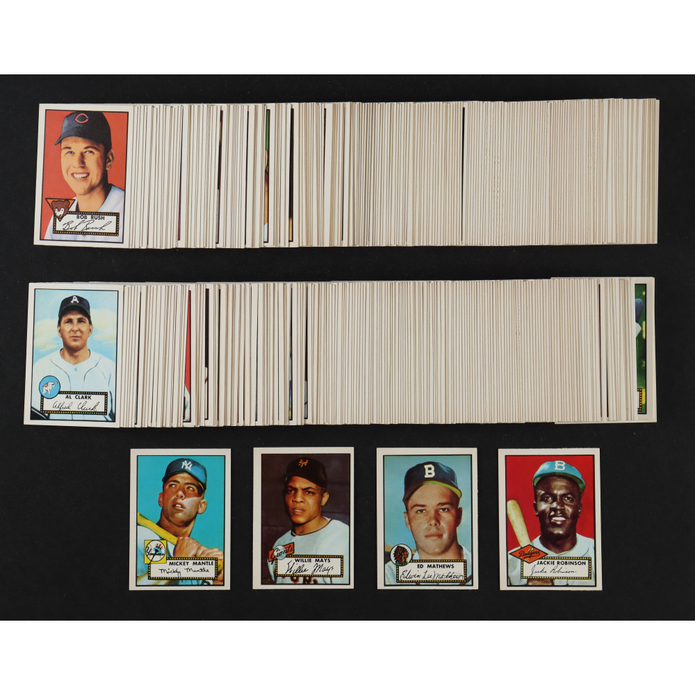 1983 Topps 1952 Reprint Baseball Complete Set of (402) Cards with ...