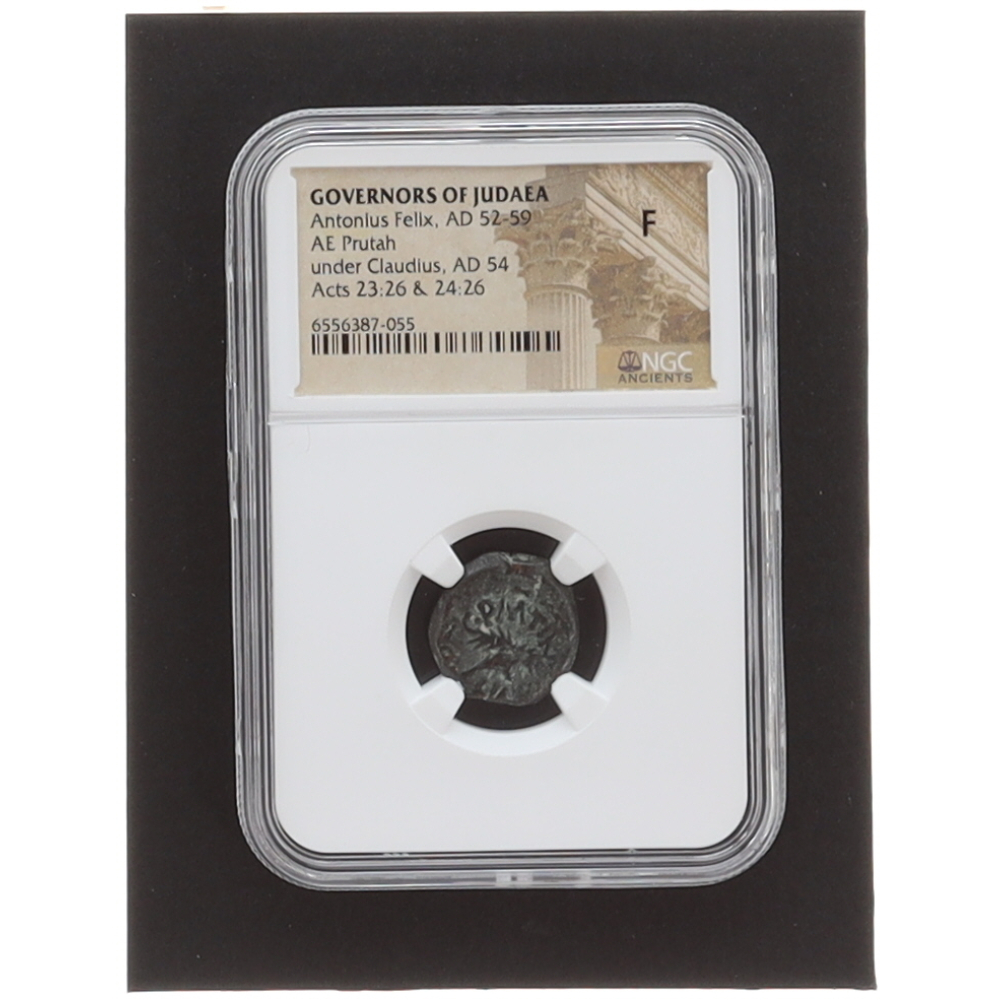 Antonius Felix (AD 52-59) Governors of Judaea Under Claudius AD 54 AE ...