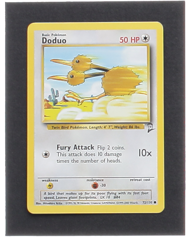 Doduo 2000 Pokemon Base 2 Unlimited #72 | Pristine Auction