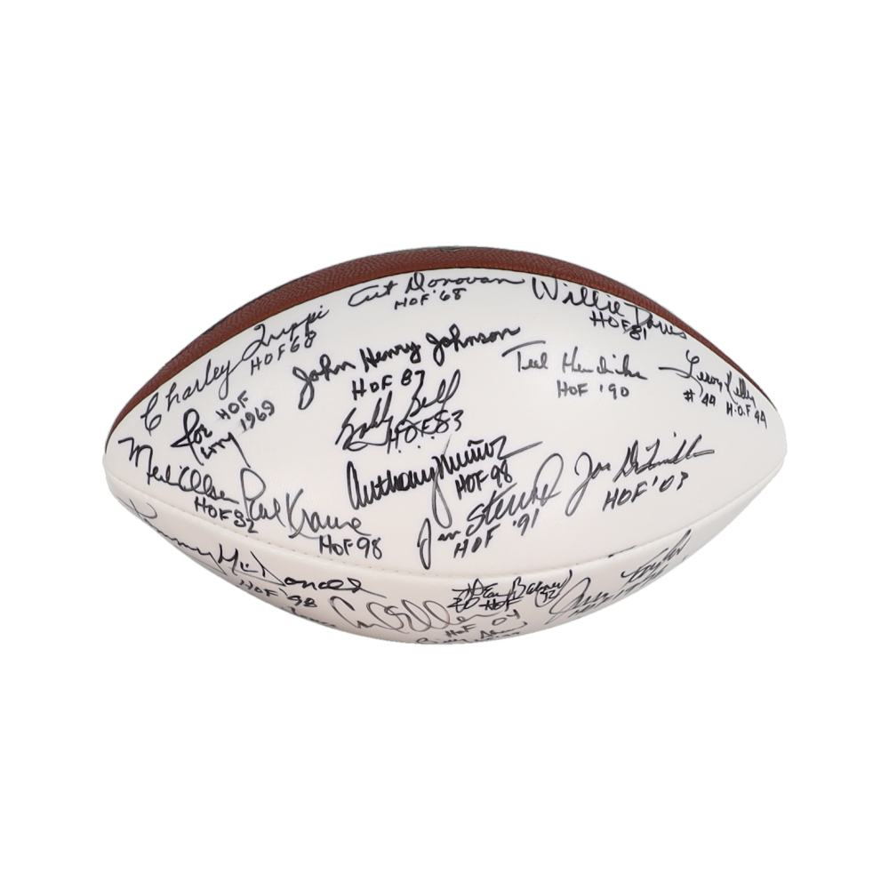 Pro Football Hall of Famers HOF Logo Collector's Edition Football ...