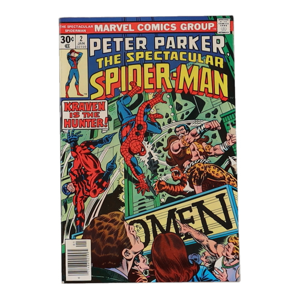 1976 "The Spectacular Spider-Man" Issue #2 Marvel Comic Book | Pristine ...