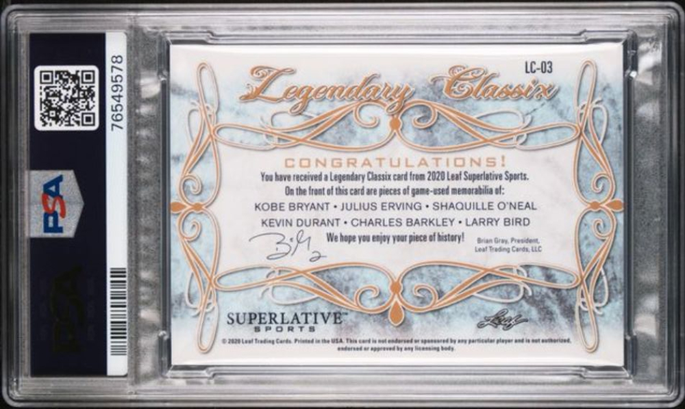 Kobe Bryant / Julius Erving / Shaquille O'Neal / Kevin Durant / Charles ...