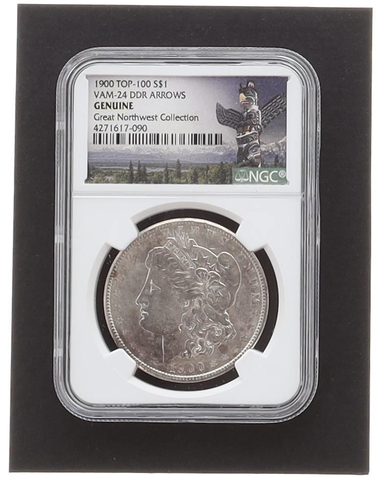 1900-S Morgan Silver Dollar - Top 100 VAM-24 - DDR Arrows Great Northwest Collection (NGC ...
