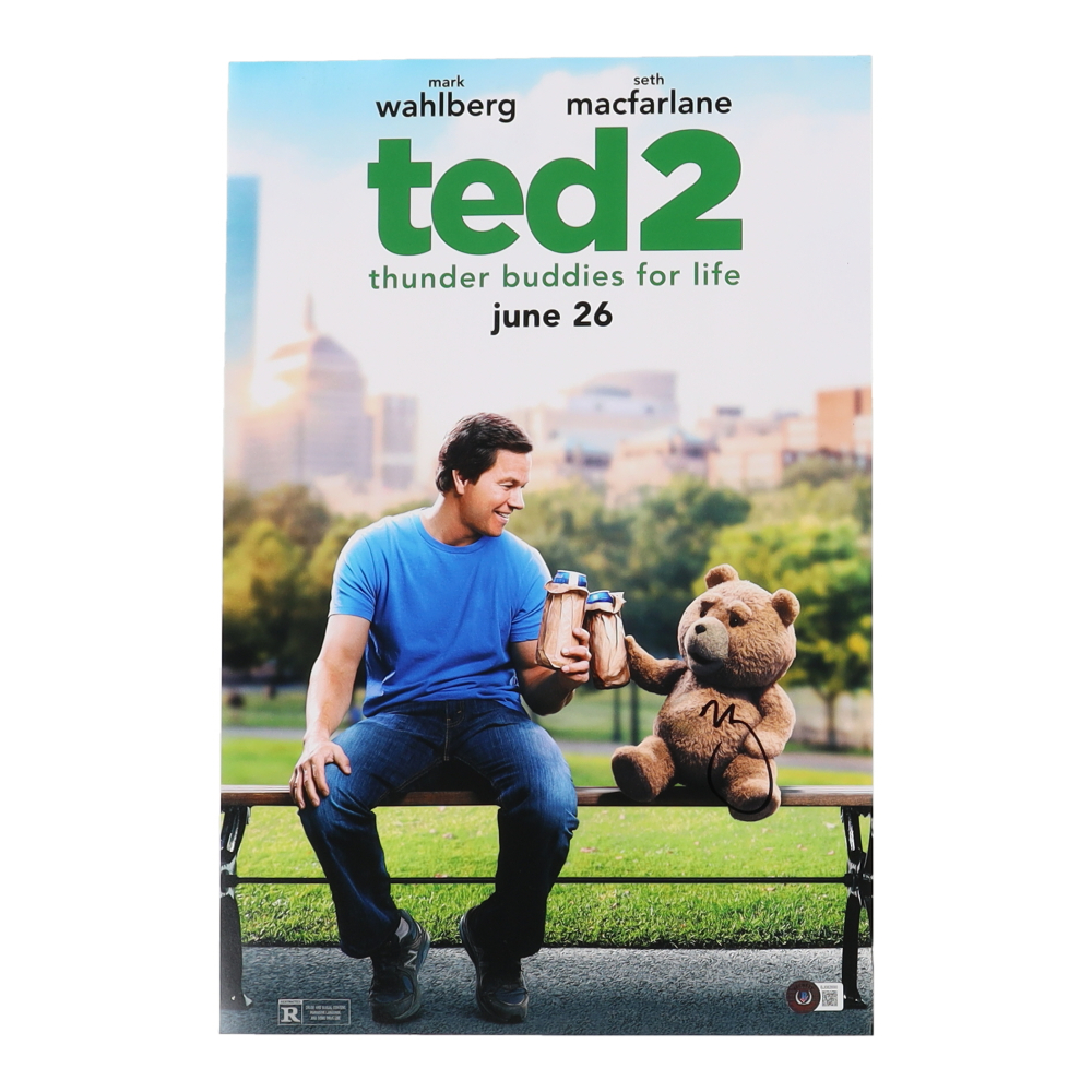 Mark Wahlberg Signed "Ted 2" 11x17 Photo (Beckett) | Pristine Auction