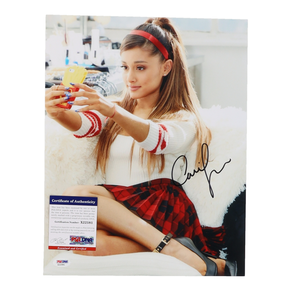Ariana Grande Signed 11x14 Photo (PSA) | Pristine Auction