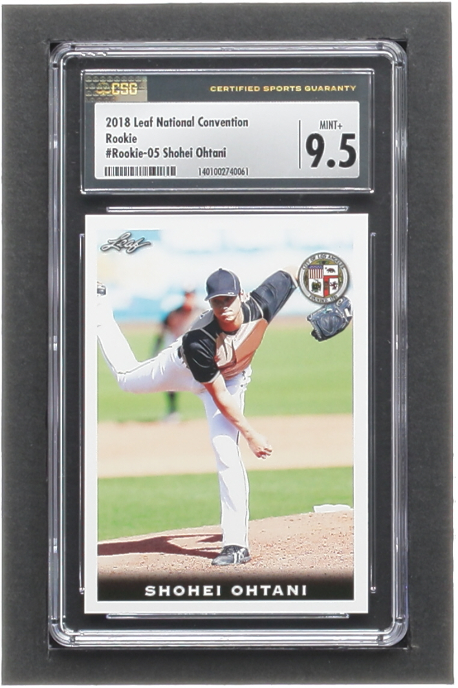 Shohei Ohtani 2018 Leaf National Convention Shohei Ohtani #Rookie05 RC ...