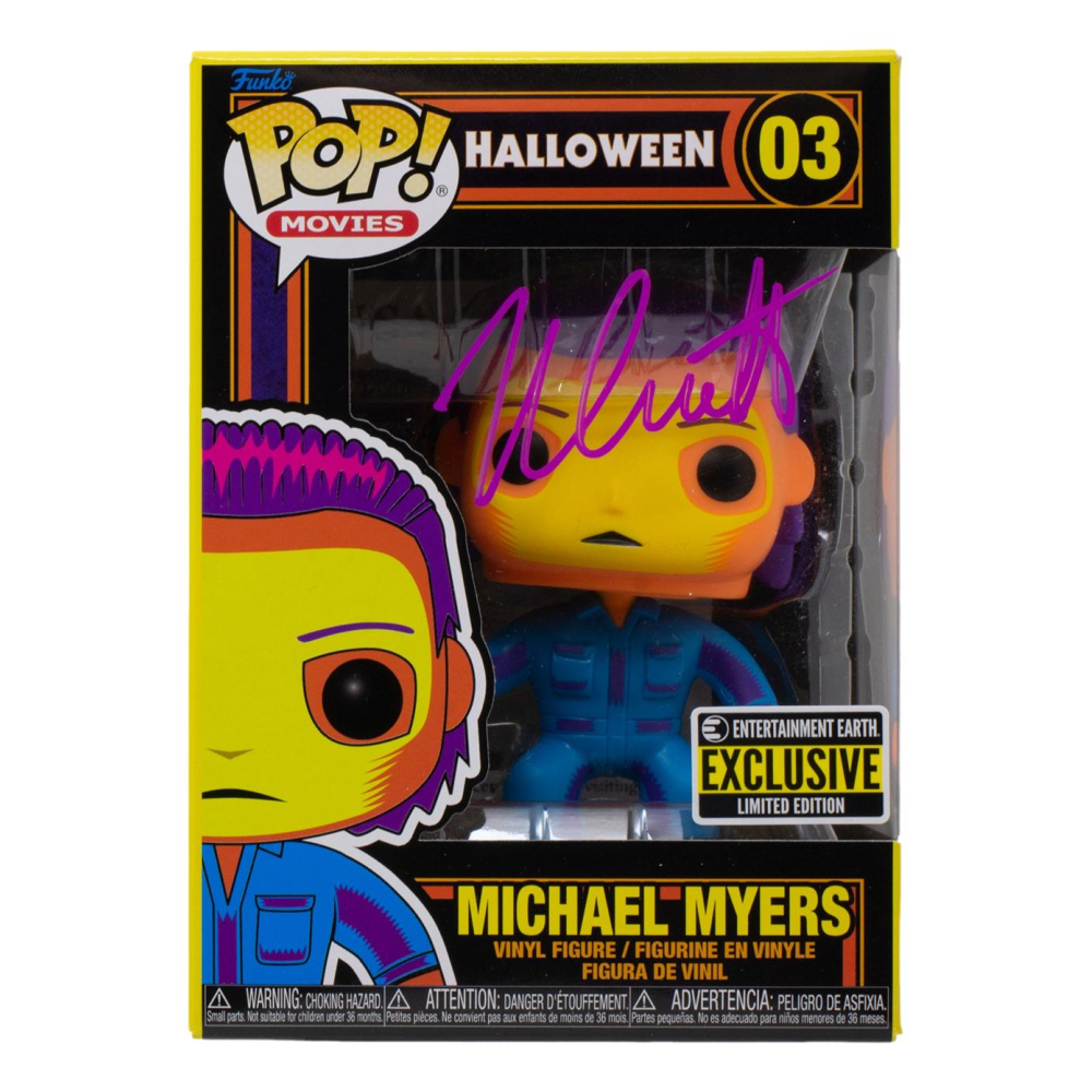 Nick Castle Signed "Halloween" Michael Myers #03 Funko Pop! Vinyl ...