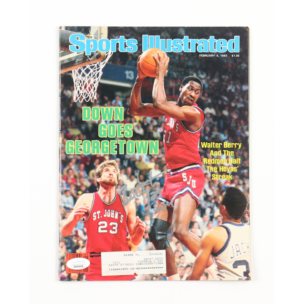 Bill Wennington Signed 1985 "Sports Illustrated" Magazine With Inscription Beckett) | Pristine ...