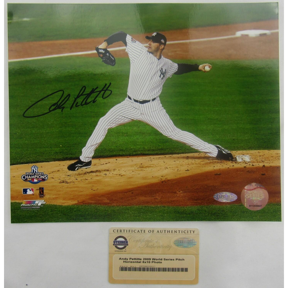 Andy Pettitte Signed 8x10 Photo (Steiner) | Pristine Auction