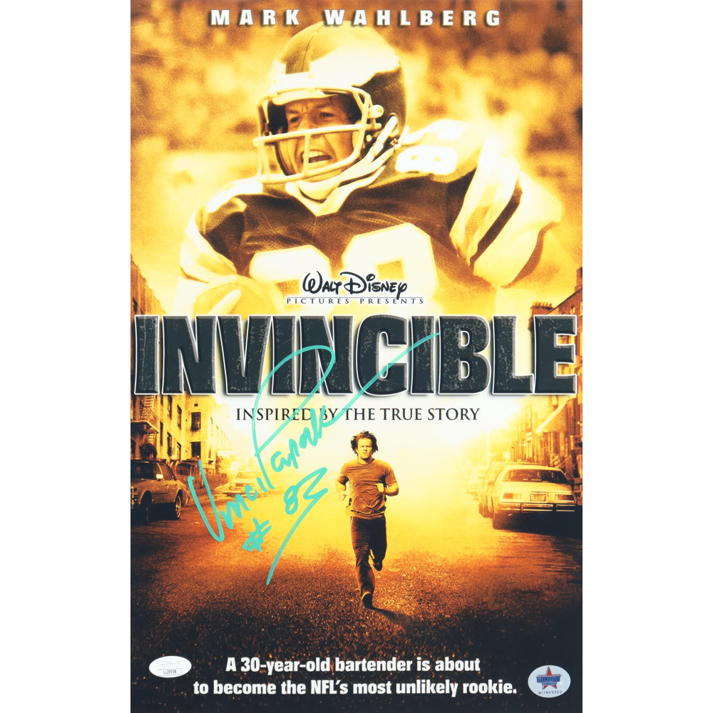 Vince Papale Signed "Invincible" 11x17 Photo (JSA & Gameday) | Pristine ...